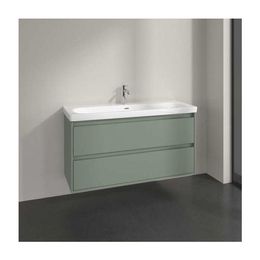 Villeroy & Boch Villeroy und Boch Skyla Waschtischunterschrank C80000AF 2 Ausz&uuml;ge, 1172 x 596 x 439 mm, Soft Green