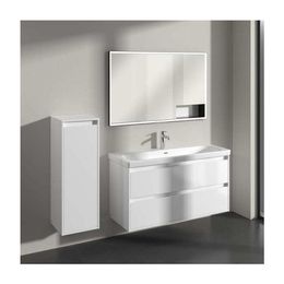 Villeroy & Boch Villeroy und Boch Skyla Seitenschrank C80200VE 1 T&uuml;r, 1 Schublade, 350 x 1000 x 349 mm, Brilliant White / Brilliant White