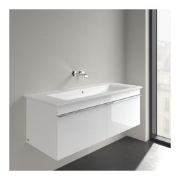Villeroy & Boch Villeroy und Boch Venticello M&ouml;bel-Waschtisch 4104CJRW 120x50cm, stone white C-plus, ohne Hahnloch, mit &Uuml;berlauf