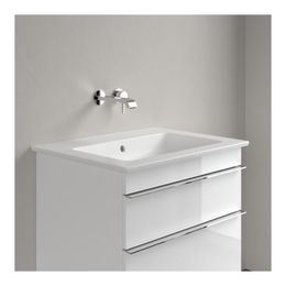 Villeroy & Boch Villeroy und Boch Venticello Waschtisch 412467RW 65x50,5cm, stone white C-plus, ohne Hahnloch, mit &Uuml;berlauf