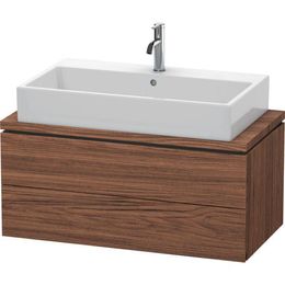 Duravit L-Cube Waschtisch-Unterschrank LC580802121 92 x 47,7 cm, nussbaum dunkel, f&uuml;r Konsole, 2 Schubk&auml;sten