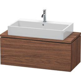 Duravit L-Cube Waschtisch-Unterschrank LC580402121 102 x 47,7 cm, nussbaum dunkel, f&uuml;r Konsole, 1 Auszug