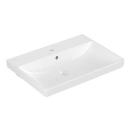 Villeroy & Boch Villeroy & Boch Avento Waschtisch 41586501 65 x 47 cm, weiss, mit Hahnloch und Überlauf