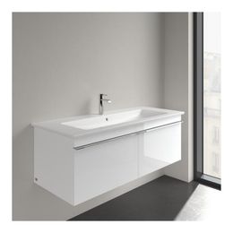 Villeroy & Boch Villeroy und Boch Venticello M&ouml;bel-Waschtisch 4104CLRW 120x50cm, stone white C-plus, mit Hahnloch, mit &Uuml;berlauf