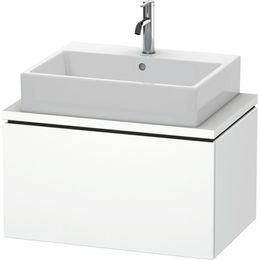 Duravit L-Cube Waschtisch-Unterschrank LC580101818 72 x 47,7 cm, wei&szlig; matt, f&uuml;r Konsole, 1 Auszug