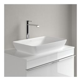 Villeroy & Boch Villeroy und Boch Venticello Einbau-Waschtisch 411355RW 55x36cm, stone white C-plus, ohne Hahnloch, mit &Uuml;berlauf