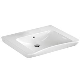 Vitra Conforma Waschtisch 5291B003-0012 65x56cm, wei&szlig;, &Uuml;berlauf/ohne Hahnloch