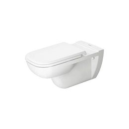 Duravit D-Code Wand Tiefsp&uuml;l WC 0184092000 weiss, HygieneGlaze, barrierefrei