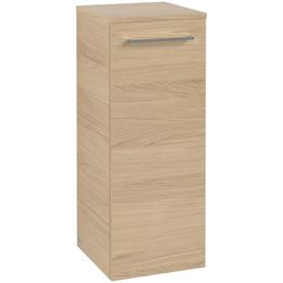 Villeroy & Boch Villeroy und Boch Avento Seitenschrank A89500VJ 35 x 89 x 37,3 cm, Anschlag links, 1 T&uuml;r, Nordic Oak