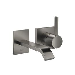 Dornbracht IMO Waschtisch-Wandarmatur 36861671-99 ohne Ablaufgarnitur, Dark Platinum geb&uuml;rstet