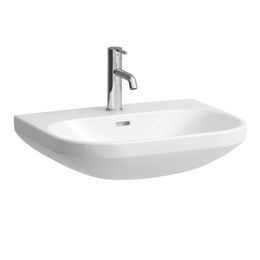 Laufen Lua Waschtisch H8110830001041 60x46cm, wei&szlig;, mit &Uuml;berlauf, mit 1 Hahnloch