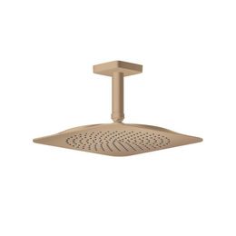 Hansgrohe Axor Citterio C Kopfbrause 270 1jet 28792310 mit Deckenanschluss, brushed red gold optic