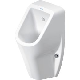 Duravit No. 1 Urinal 2819300000 30,5x29cm, Zulauf von hinten, Rimless, wei&szlig;, ohne Fliege