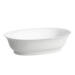 Laufen The new classic Waschtisch-Schale H8128520001121 55x38cm, ohne Hahnloch, ohne &Uuml;berlauf, wei&szlig;