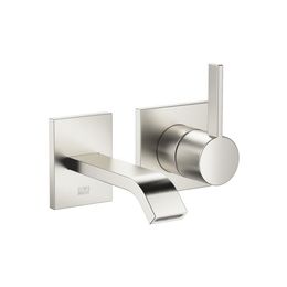 Dornbracht IMO Waschtisch-Wandarmatur 36860671-06 ohne Ablaufgarnitur, Platin geb&uuml;rstet