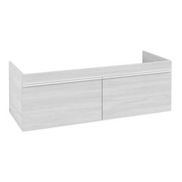 Villeroy & Boch Villeroy und Boch Venticello Waschtisch-Unterschrank A93902E8 125,3 x 42 x 50,2 cm, Griff White, White Wood