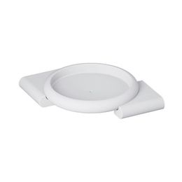 HEWI 477 Eckablage 477.32B10098 205x205x37mm, matt, signalwei&szlig;
