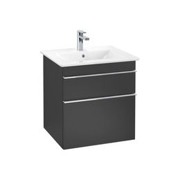 Villeroy & Boch Villeroy & Boch Venticello Unterschrank A92301PD 553x590x502 mm, Griff chrom, Black matt Lacquer