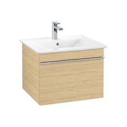 Villeroy & Boch Villeroy und Boch Venticello Waschtisch-Unterschrank A93201VJ 55,3 x 42 x 50,2 cm, Griff Chrom, nordic oak