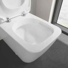 Villeroy & Boch Villeroy und Boch Stand-Tiefspül-WC 4612R001 37,5 x 70 cm, für Kombination, spülrandlos, weiß