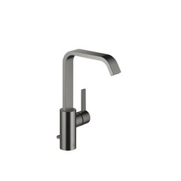 Dornbracht IMO Waschtischarmatur 33528671-99 mit hohem Auslauf, Dark Platinum geb&uuml;rstet