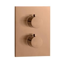 Herzbach Design iX PVD Thermostat 21.500550.2.39 Copper Steel, Unterputz, f&uuml;r 1 Verbraucher