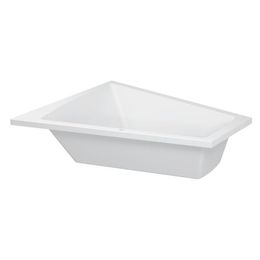 Duravit Badewanne Paiova 180 x 140 cm, weiss, Ecke links
