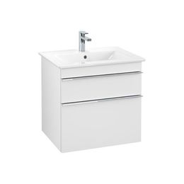 Villeroy & Boch Villeroy und Boch Venticello Waschtisch-Unterschrank A92401MS 60,3 x 59 x 50,2 cm, Griff Chrom, White Matt