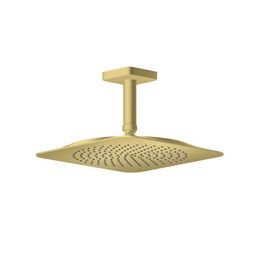 Hansgrohe Axor Citterio C Kopfbrause 270 1jet 28792950 mit Deckenanschluss, brushed brass
