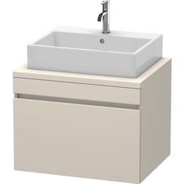 Duravit DuraStyle Waschtisch-Unterschrank DS531109191 70 x 54,8 cm, taupe, f&uuml;r Konsole, 1 Auszug