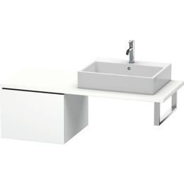 Duravit L-Cube Unterschrank LC583201818 52 x 54,7 cm, wei&szlig; matt, f&uuml;r Konsole, 1 Auszug