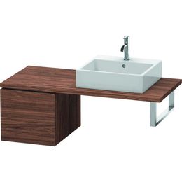 Duravit L-Cube Unterschrank LC583102121 42 x 54,7 cm, nussbaum dunkel, f&uuml;r Konsole, 1 Auszug