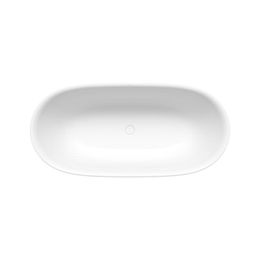 Kaldewei Meisterst&uuml;ck OYO DUO Badewanne freistehend 1050-4035 205043543001 163 x 77 cm, ohne &Uuml;berlauf, alpinwei&szlig;