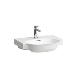 Laufen The new classic Waschtisch H8138534001081 60x48cm, unterbauf&auml;hig, mit &Uuml;berlauf, mit 3 Hahnloch, LCC