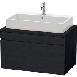 Duravit DuraStyle Waschtisch-Unterschrank DS531301616 90 x 54,8 cm, Eiche schwarz, f&uuml;r Konsole, 1 Auszug