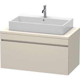 Duravit DuraStyle Waschtisch-Unterschrank DS531409191 100 x 54,8 cm, taupe, f&uuml;r Konsole, 1 Auszug