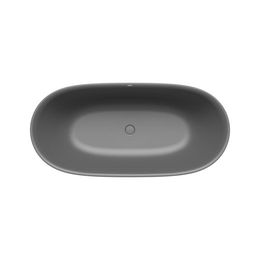 Kaldewei Meisterst&uuml;ck OYO DUO Badewanne freistehend 1051-4035 205143540667 173 x 82 cm, ohne &Uuml;berlauf, cool grey 90