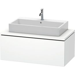 Duravit L-Cube Waschtisch-Unterschrank LC581401818 102 x 54,7 cm, wei&szlig; matt, f&uuml;r Konsole, 1Auszug