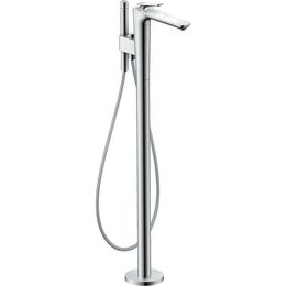 Hansgrohe Axor Citterio C 3-Loch Einhebel-Wannenrandarmatur 49440000 ohne Struktur, chrom, bodenstehend, Ausladung 194mm