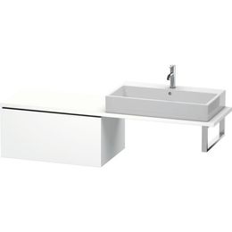 Duravit L-Cube Unterschrank LC583401818 82 x 54,7 cm, wei&szlig; matt, f&uuml;r Konsole, 1 Auszug