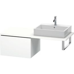 Duravit L-Cube Unterschrank LC583301818 62 x 54,7 cm, wei&szlig; matt, f&uuml;r Konsole, 1 Auszug