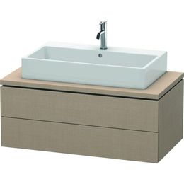 Duravit L-Cube Waschtisch-Unterschrank LC581907575 102 x 54,7 cm, leinen, f&uuml;r Konsole, 2 Schubk&auml;sten