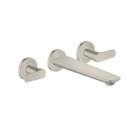Hansgrohe Axor Citterio C Wannen-3-Loch-Armatur 49482800 ohne Struktur, Edelstahl, Unterputz, Wandmontage