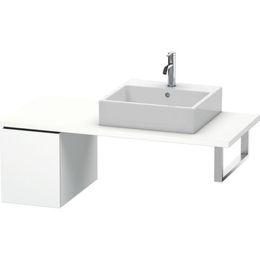 Duravit L-Cube Unterschrank LC583001818 32 x 54,7 cm, wei&szlig; matt, f&uuml;r Konsole, 1 Auszug