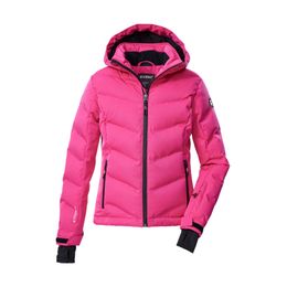 Killtec Kinder Skijacke "KSW 199 GRLS SKI QLTD JCKT"fuchsia, Gr. 140, Obermaterial: 100% Polyester;Futter: 100% Polyester;F&uuml;llung: 100% Polyester,