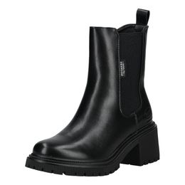 Stiefelette Dockers by Gerli "Dockers by Gerli Stiefelette Lederimitat", Damen, Gr. 39, schwarz, Lederimitat, Schuhe Stiefelette