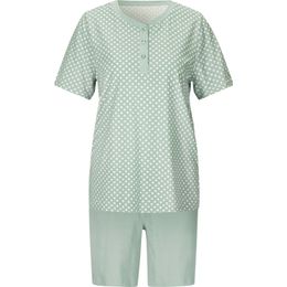 w&auml;schepur Damen Shortys in Single Jersey-Qualit&auml;t apricot + kalkmint, Gr&ouml;&szlig;e 36/38