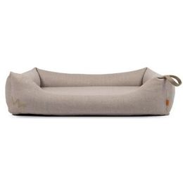 Rudelk&ouml;nig Rudelk&ouml;nig Hundebett Koye orthop&auml;disch - mit Memory Foam, robust & waschbar beige/ grau S