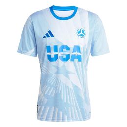 adidas Performance Trikot 'USA' Herren Gr&ouml;&szlig;e XL royalblau / wei&szlig;