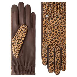 Roeckl Full Finger Gloves 'SERENGETI TOUCH' female Brown size 8